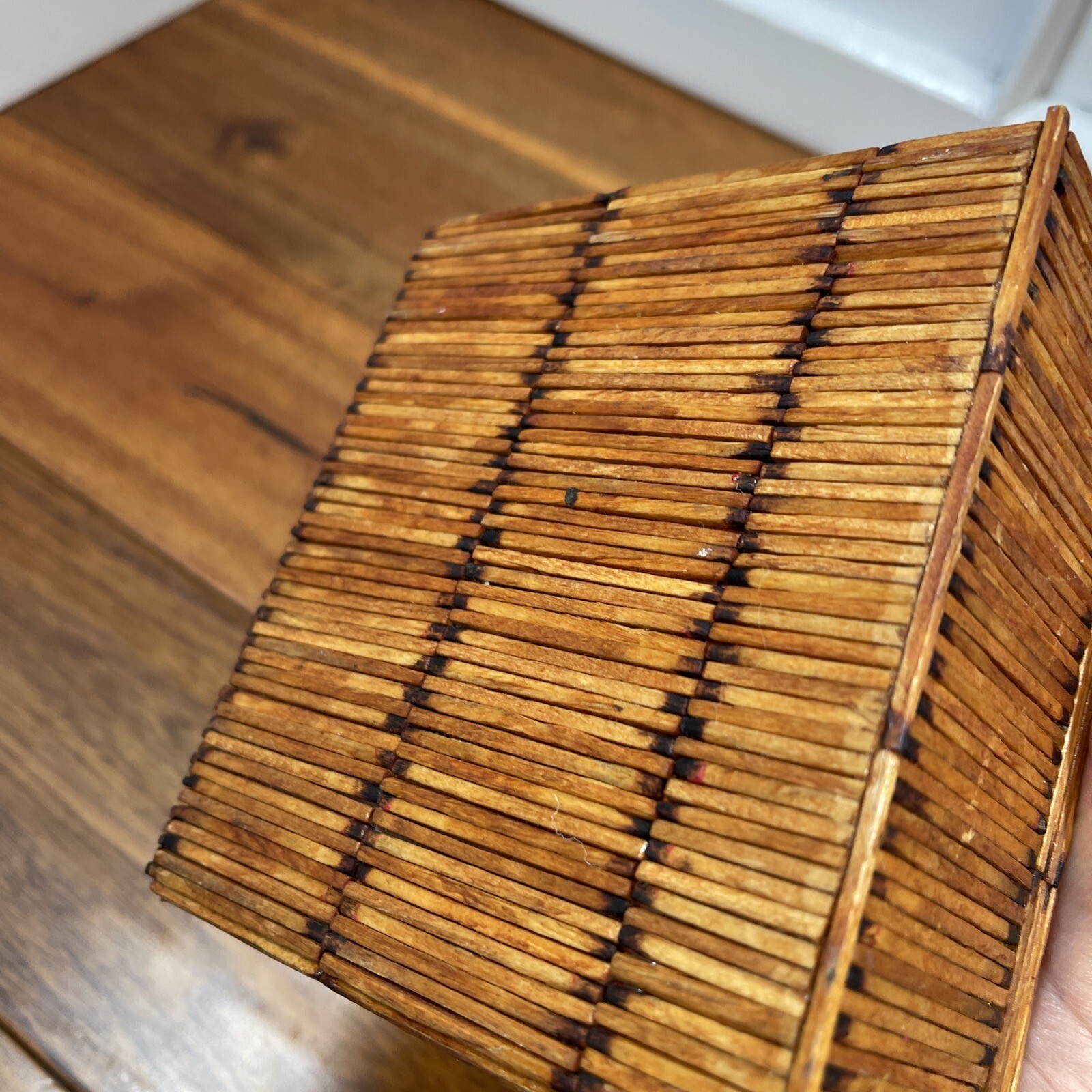 Rare Antique FolkArt -Prison -Tramp Primitive Matchstick Cigar Covered ...