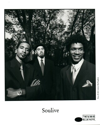SOULIVE Funk Jazz Music Band 8x10 Promo Press Photo Blue Note 2001 | eBay