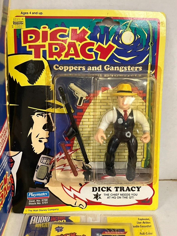Disney Dick Tracy Lot Playmates Action Figures Toys, Audio & Party ...