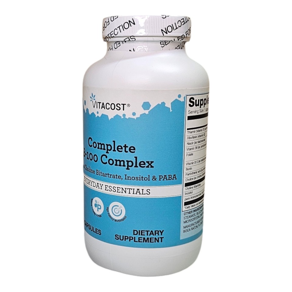 Vitacost B 100 Complex 300 Capsules