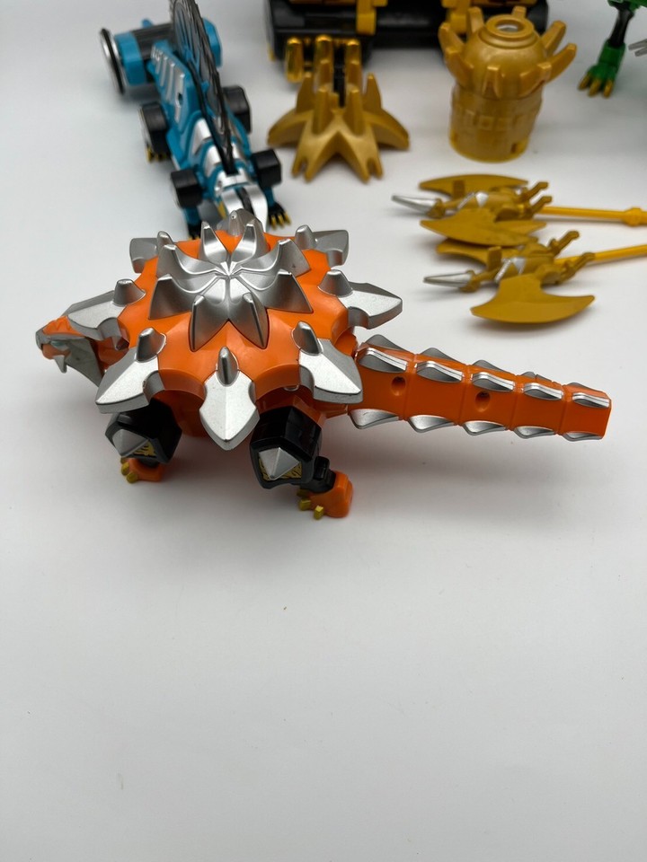 Power Rangers Dino Thunder DX Max Ohja Bandai Abaranger bakuryu set japan | eBay