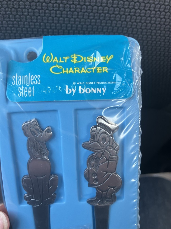 Vintage Walt Disney Productions Character Stainless Steel Kids ...