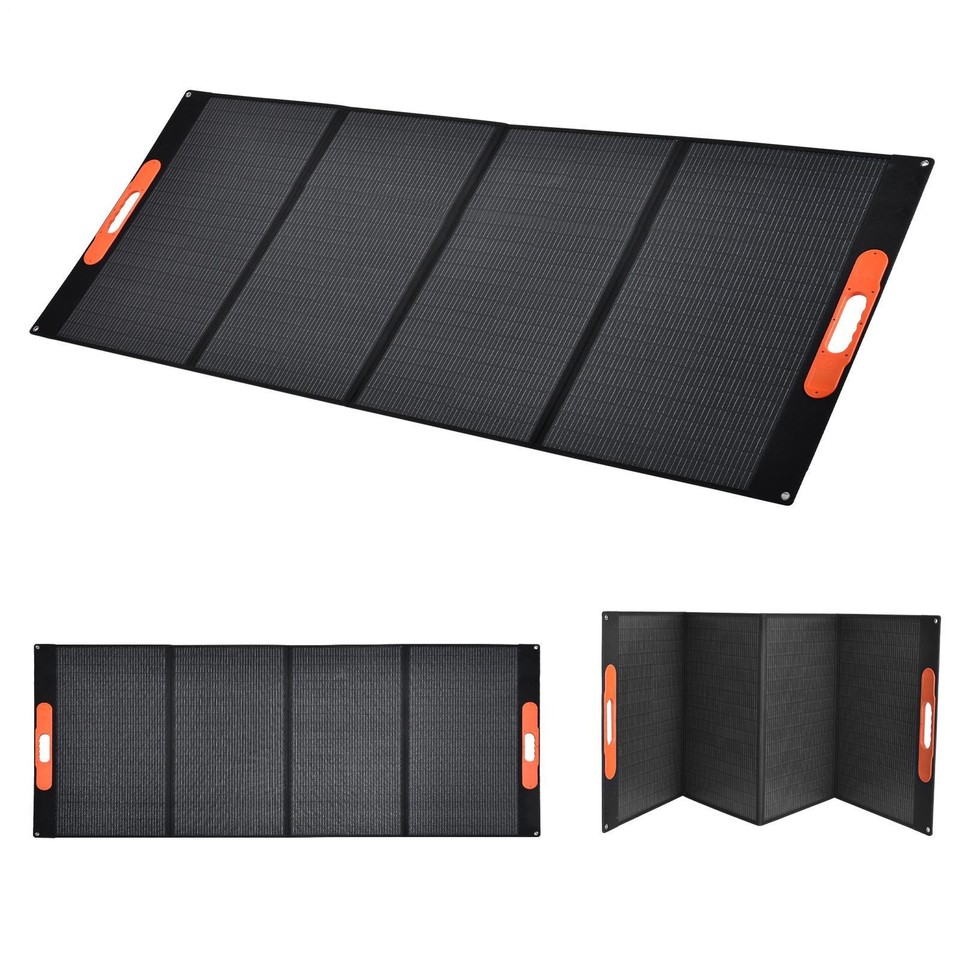Solar Panel Kit 400W Portable Folding For Power Station | eBay