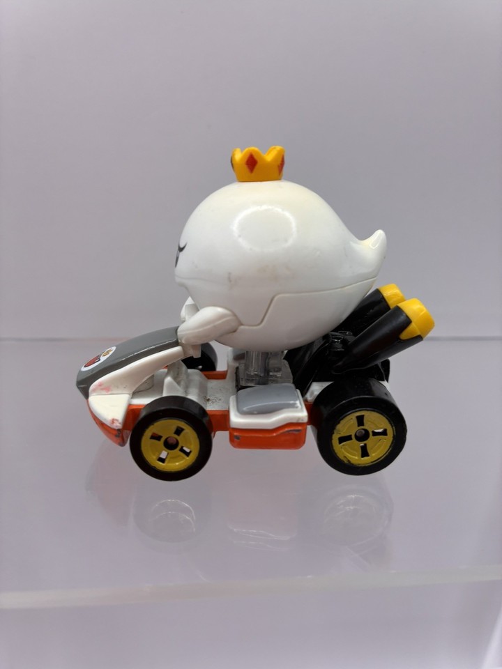 Rare King Boo Mario Kart Hot Wheels Die-Cast Car Rare Mattel (Wheel ...