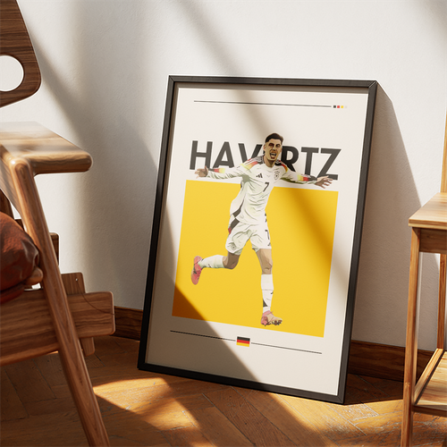 Havertz Poster A3 – Football Icon Art | Hochwertiger Plakat | eBay