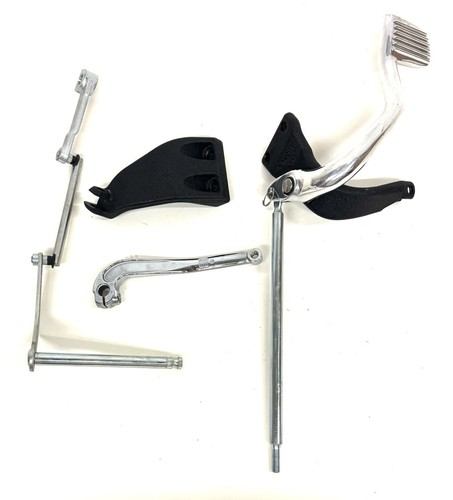 HARLEY-DAVIDSON DYNA MID CONTROLS 91-17 OEM WRINKLE BLACK EXCELLENT ...