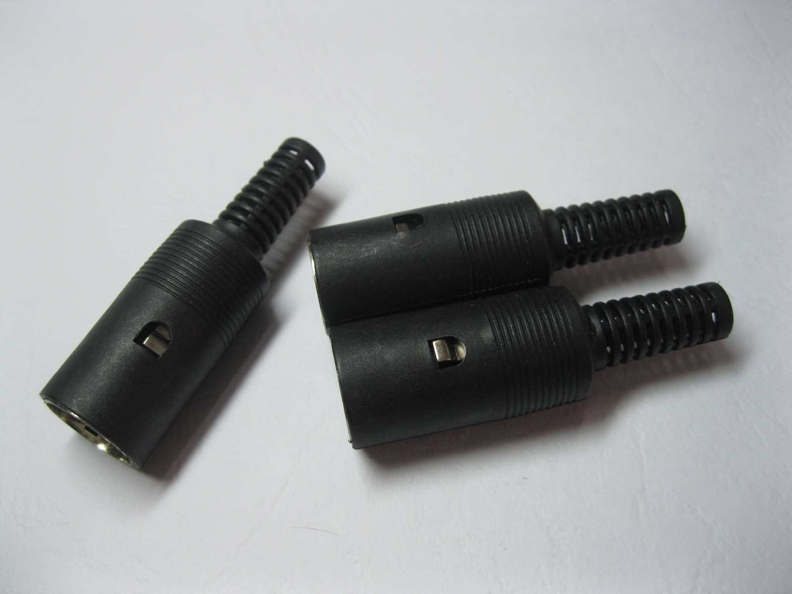 8 pcs 6 Pin DIN Jack Female Connector with Plastic Handle New | eBay