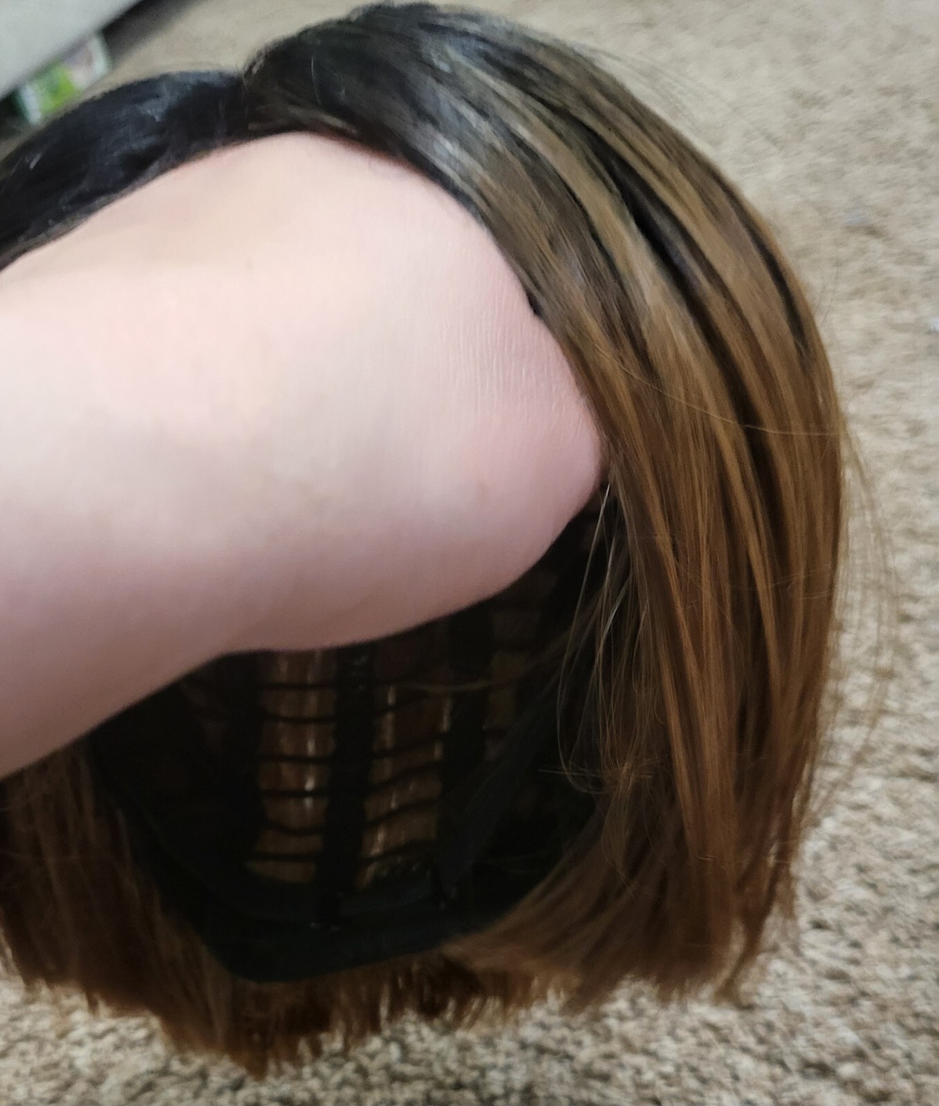 100% Human Hair Pixie style wigs - HH-ADDISON- 2 in 1- 9" and 12" Brown ...