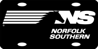 Norfolk Southern Logo Railroad Train License Plate | eBay