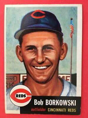 1953 Topps Baseball Card, Bob Borkowski #7 | eBay