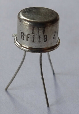 BF119 TRANSISTOR SILICIUM NPN - ITT - N.O.S. x1 | eBay