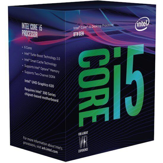 Intel Core i5-8500 Processor (3.0 GHz, 6 Cores, LGA 1151 ...