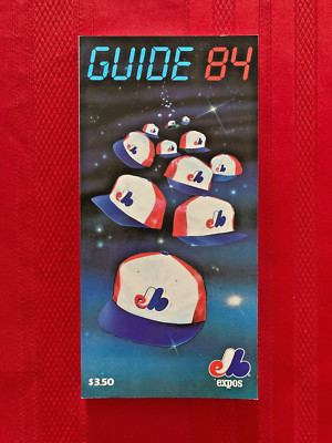 1984 MLB Montreal Expos media guide / Carter / Dawson / Lea / Raines ...