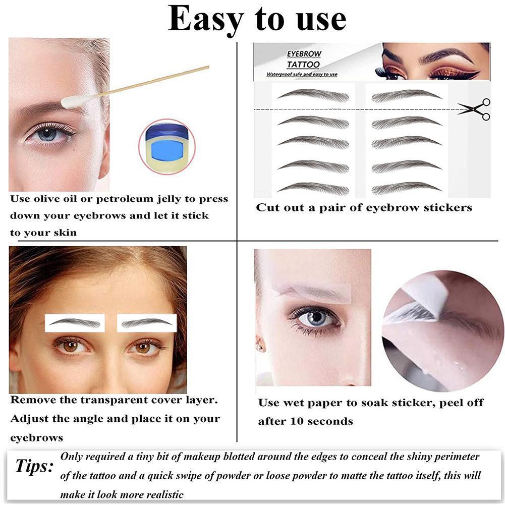 False Eyebrows For Men