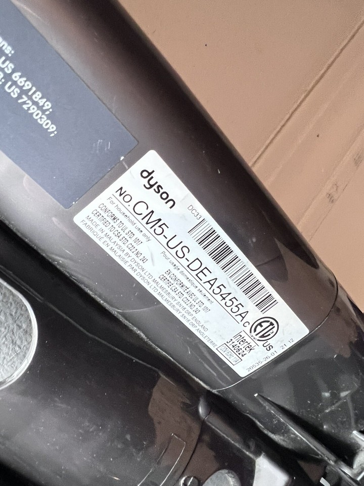 GENUINE DYSON DC33 VACUUM BODY DUCT ASSEMBLY 921166-01 EXTRA OPTIONAL ...