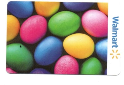 Walmart Colorful Easter Eggs Gift Card No $ Value Collectible FD-105014 ...