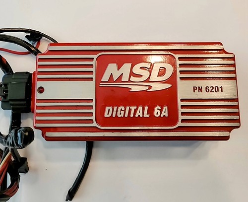 MSD Digital 6A Ignition Control - Red Used Excellent Shape 6201 | eBay