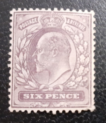 KEVII 1902 SG245 5d Pale Dull Purple U/M | eBay UK