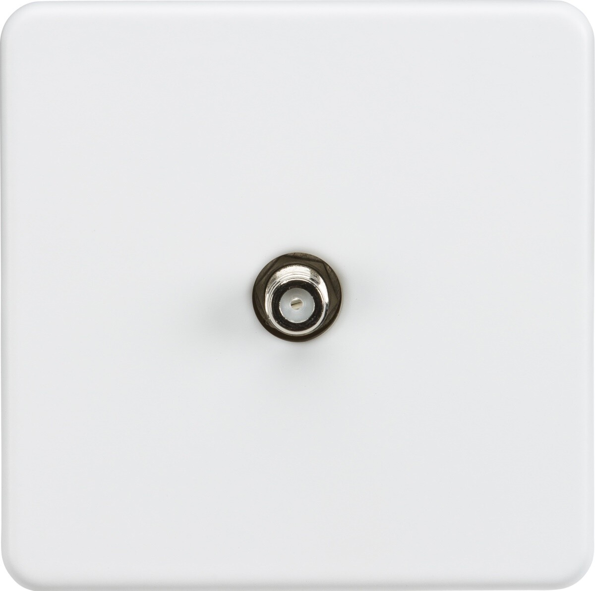 Screwless 1G SAT TV FM DAB Socket Screen Diplex Arial Coaxial Cable ...