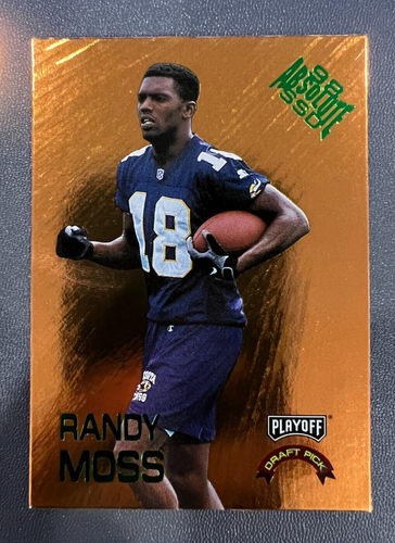 Lot of (2) 1998 Playoff Absolute SSD Draft Picks Bronze #9 Rookie Randy ...
