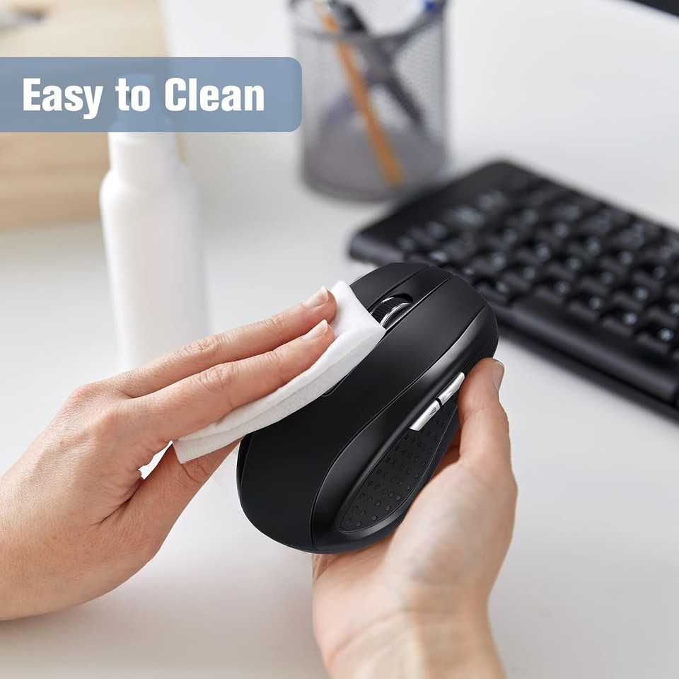 2.4GHz Wireless Optical Mouse Mice & USB Receiver For PC Laptop ...