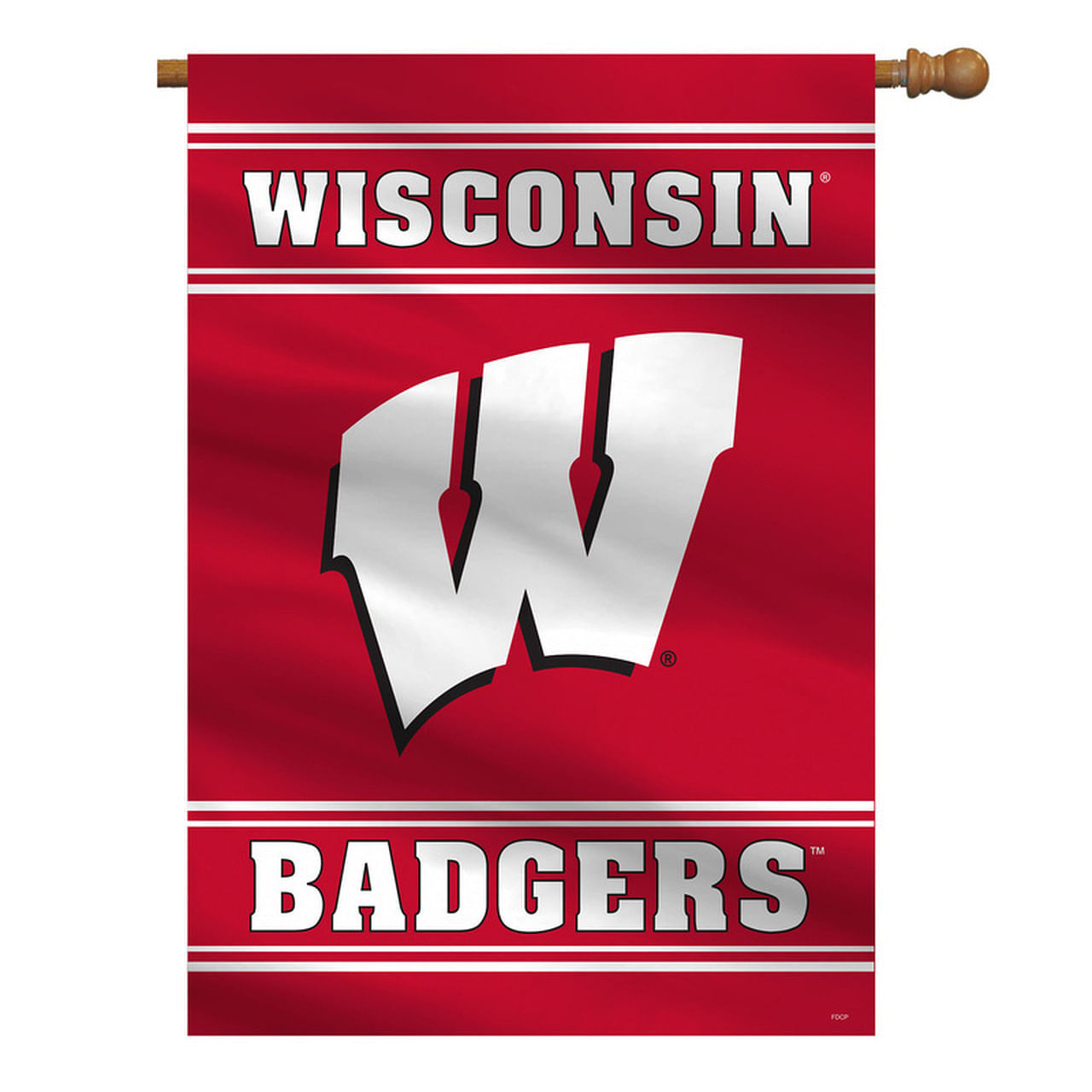 Wisconsin Badgers Banner 28x40 House Flag Style 2 Sided CO | eBay