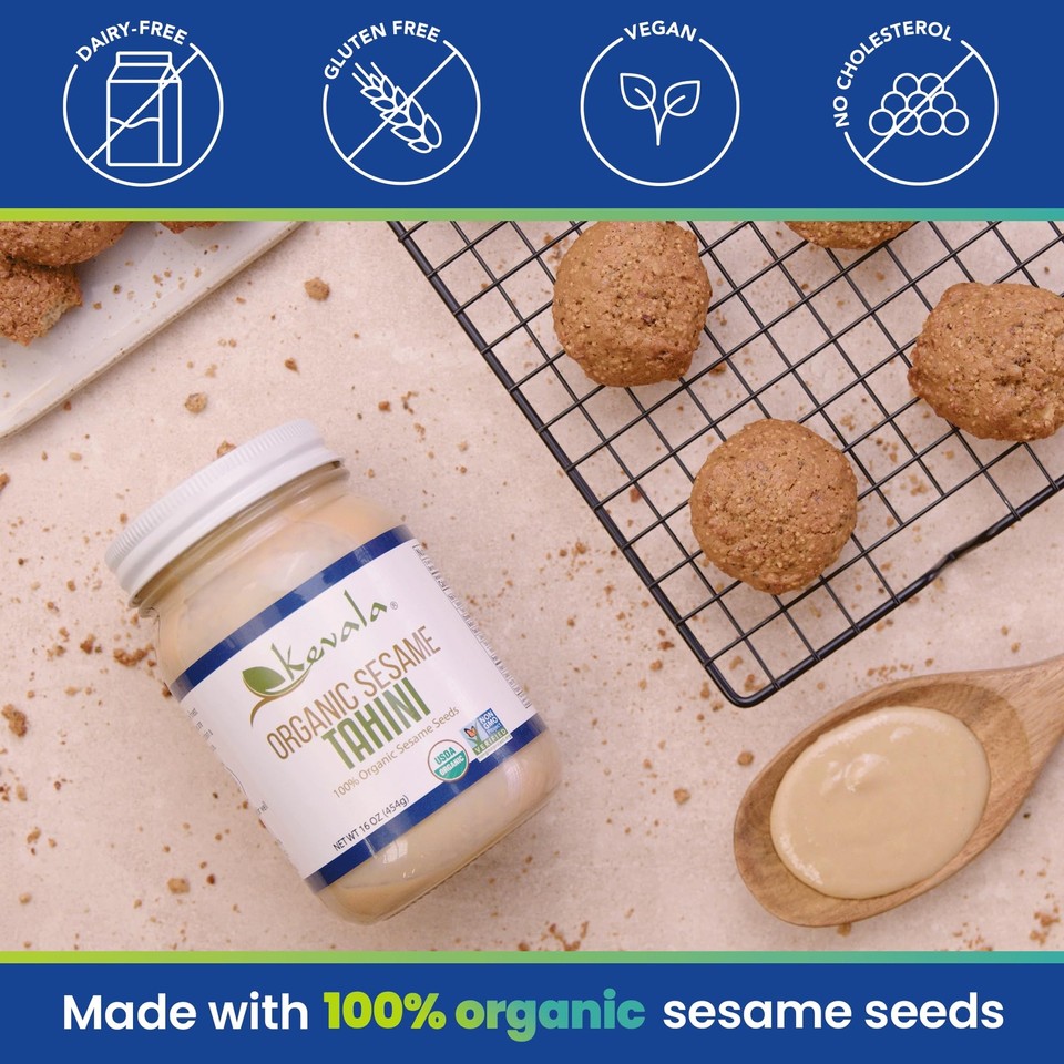 Organic Sesame Tahini 8 Lb Pail Bulk | eBay