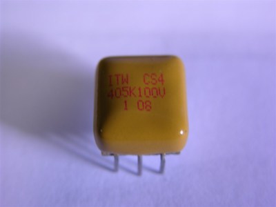 2 ITW CS4 4uF 100V Capstick Metallized Polyester Replacements for ...