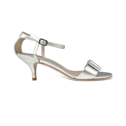 Salvatore Ferragamo Argento 'Daren' Leather Sandals Size 7C | eBay ...