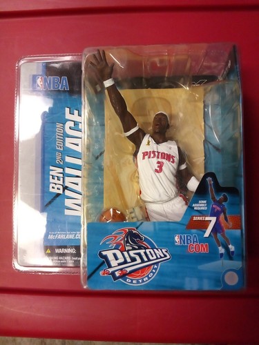 McFarlane NBA Series 7 Ben Wallace Champions CHASE Variant CORNROWS ULTRA RARE | eBay