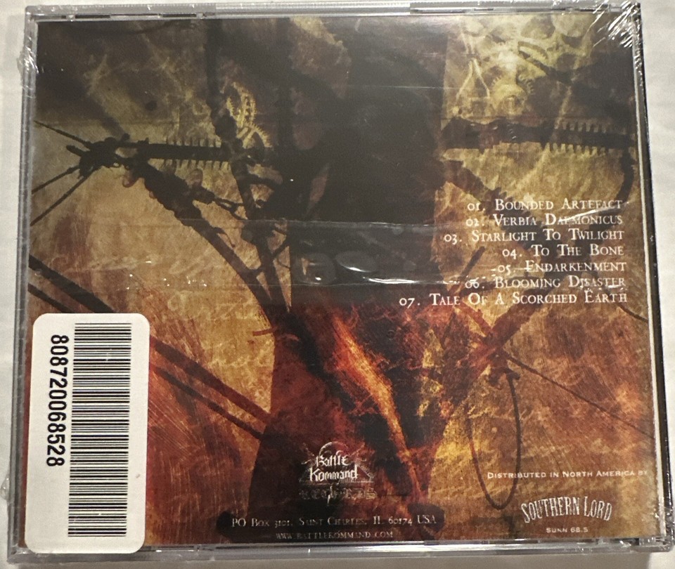 Obscurus Advocam - Verbia Daemonicus CD 2007 Southern Lord – BKR014 [SEALED] XX 808720068528| eBay