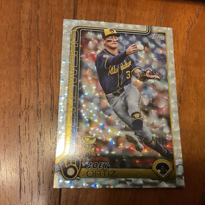 2025 Topps Series 1 - Joey Ortiz #165 Topps Foil Pattern | eBay