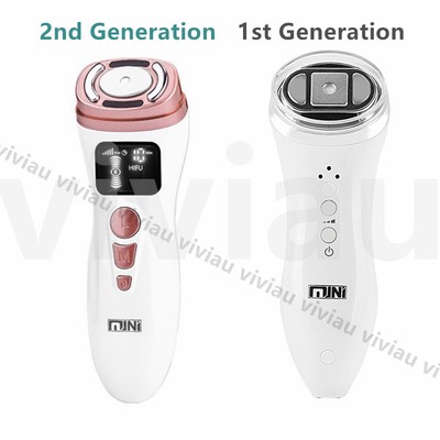 Mini HIFU Facial Machine RF Tightening EMS Microcurrent Facial Lift ...