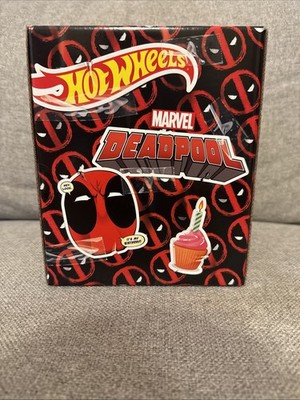 E4 SDCC 2021 Exclusive Marvel Deadpool Hot Wheels Scooter Birthday ...