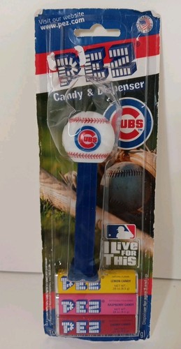 Chicago Cubs Pez Dispenser with Candy NIP MLB Baseball 2007 | eBay