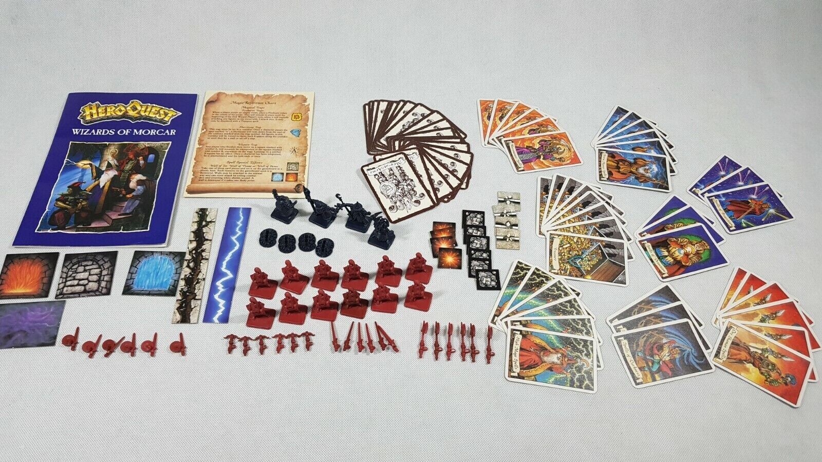 Wizards of Morcar Expansion for original 1989 Heroquest Board Game ...