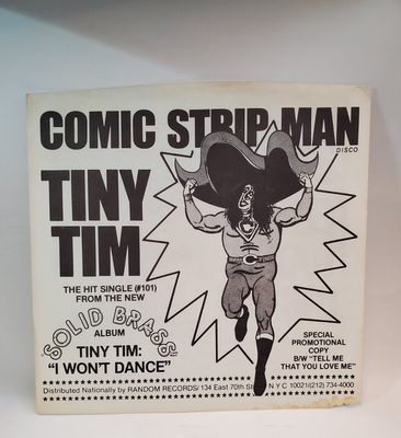 Tiny Tim COMIC STRIP MAN / TELL ME THAT YOU LOVE ME (PROMO45/PS) #103 ...