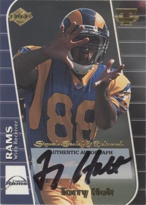 1999 Collector's Edge Triumph - Signed, Sealed & Delivered Torry Holt # ...