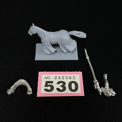 HIGH ELF SILVER HELM KNIGHT ELVES WARHAMMER FANTASY BATTLE CAVALRY THE ...