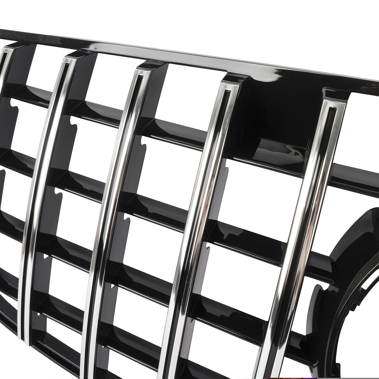 GT R Front Grille Grill Fit For 2016-19 C292 W292 GLE350 Chrome Black ...