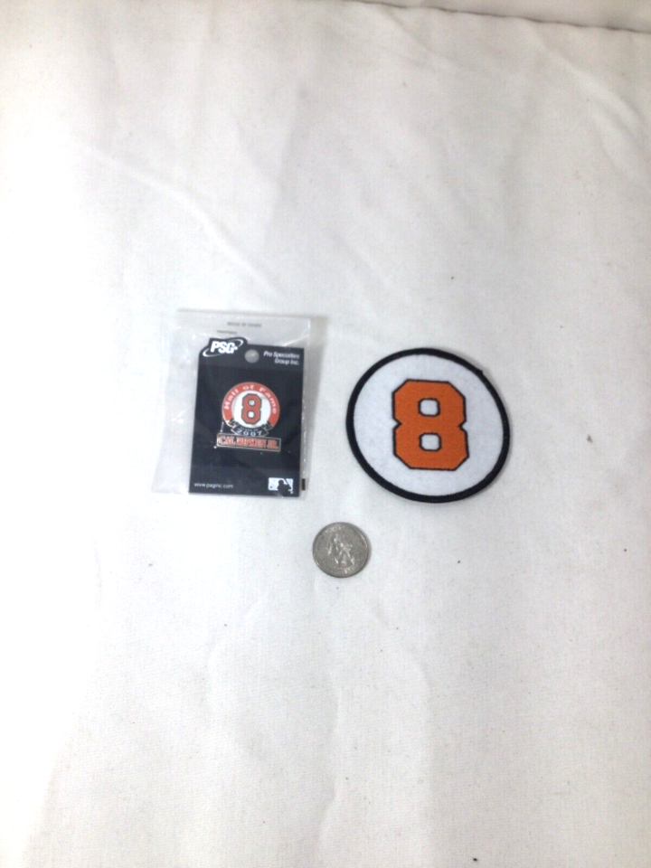 Baltimore Orioles Cal Ripken Jr 2007 Hall of Fame #8 Pin and Jersey ...
