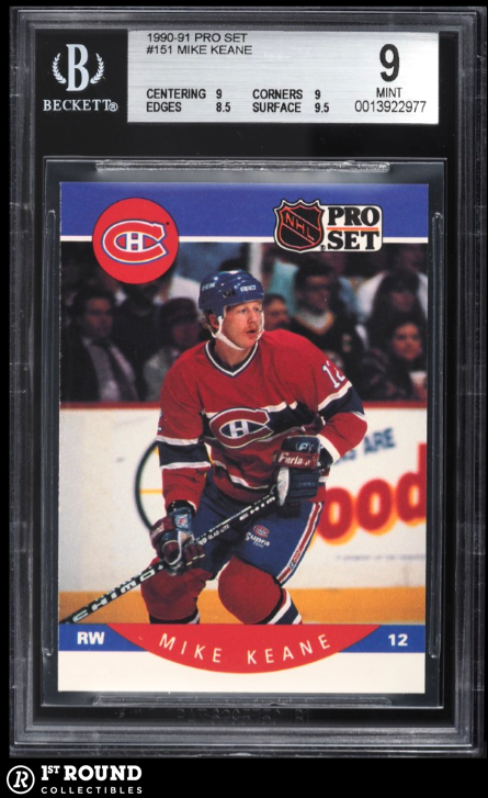 1990-91 Pro Set - Mike Keane #151 (RC) for sale online | eBay