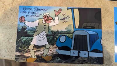 Peter Renaday Signed 4x6 Photo Teenage Mutant Ninja Turtles TMNT Master ...