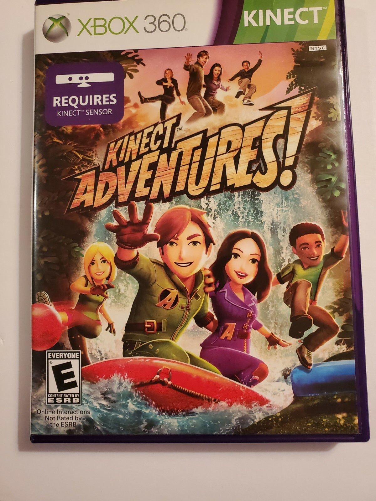 Kinect Adventures Xbox 360 Kids Game 1 Family Fun outdoor sports | eBay