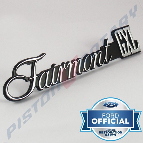 FAIRMONT GXL Boot Badge , BRAND NEW , for Xc Ford 351 Trunk Lid ...