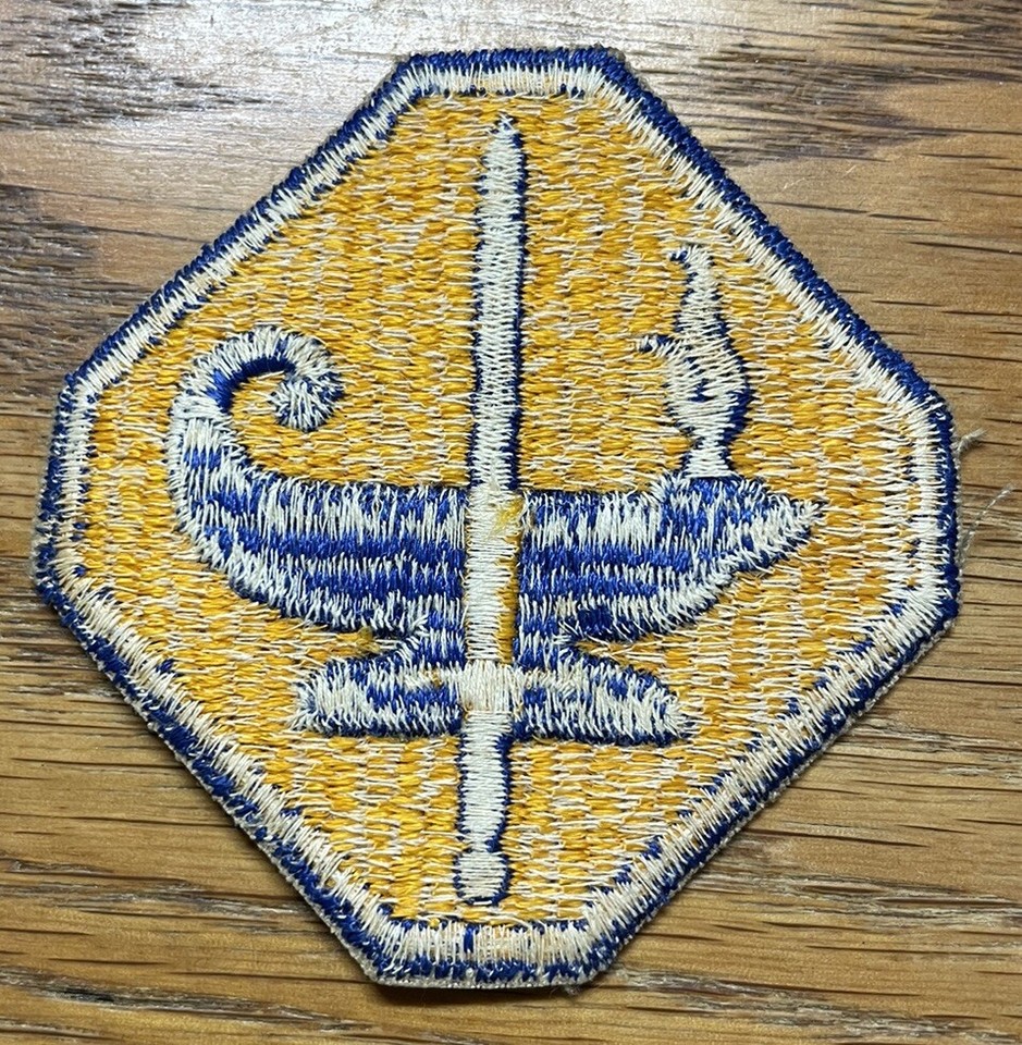 ORIGINAL WWII - US ARMY SPECIALIZED TRAINING PROGRAM PATCH - EMBROIDERED - WORN | eBay