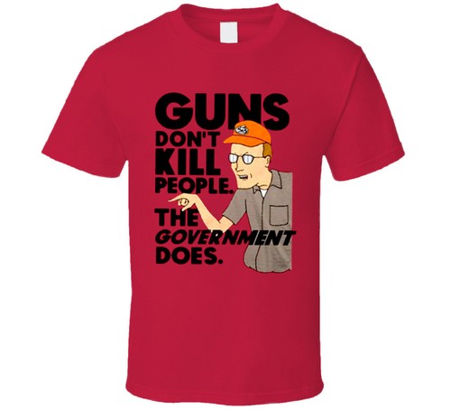 Dale Gribble King Of The Hill Guns Don'T Kill People T Shirt | eBay