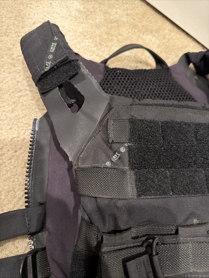 Crye Precision JPC 2.0 Jumpable Black large With Ar Mag X3 Front Flap ...