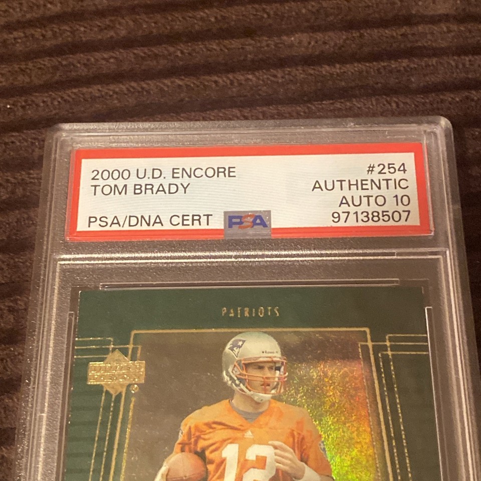 2000 Upper Deck Encore - Star Rookie Tom Brady #254 (RC) | eBay