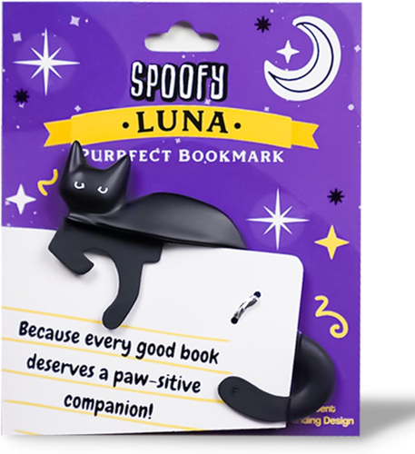 Luna 3D Cat Bookmark - Adorable Cat Bookmarks for Women, Durable ...
